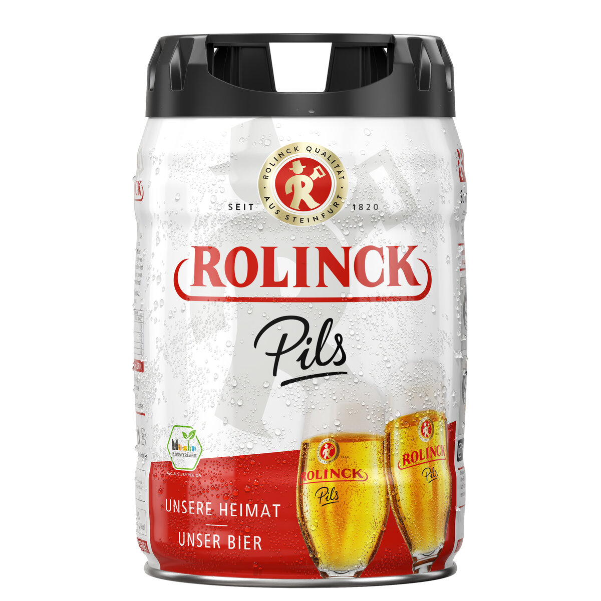 Neues bei Rolinck: Rolinck Pils im 5l Frische-Fässchen und die Rückkehr ...